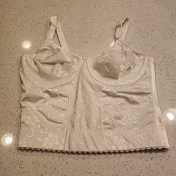 Bali | Intimates & Sleepwear | Vintage Bali Bra 38c White Longline ...